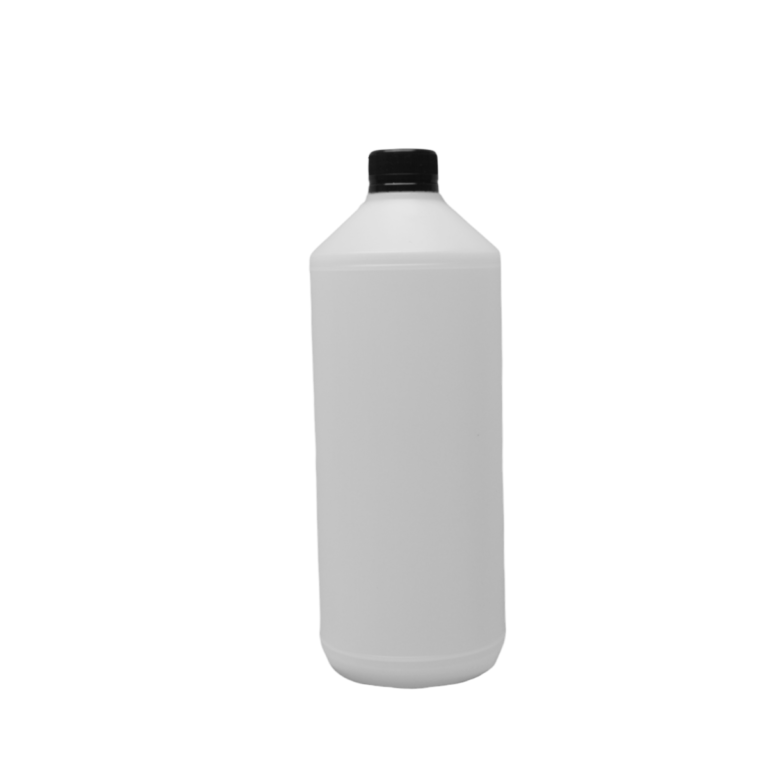 Botella PEAD de 1 litro Cilíndrica – Plásticos Lago